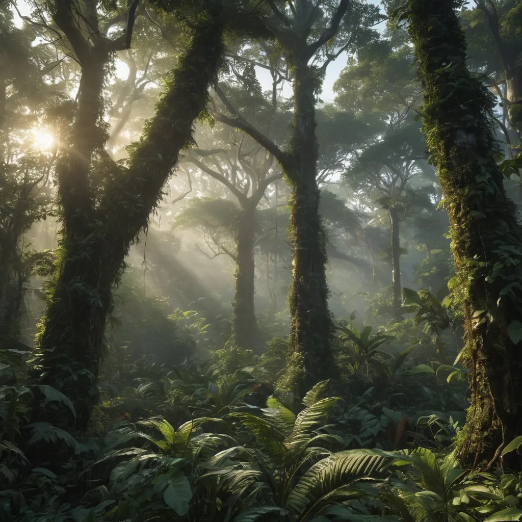 Diverse Ecosystems of the Amazon Rainforest